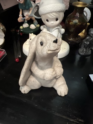 Quarry Critters Reggie Bunny Rabbits Figurine 2001 Second Nature ...
