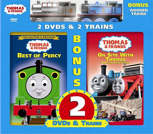 Thomas Friends: On Site With Thomas/Best of Percy (DVD, 2008, 2-Disc ...
