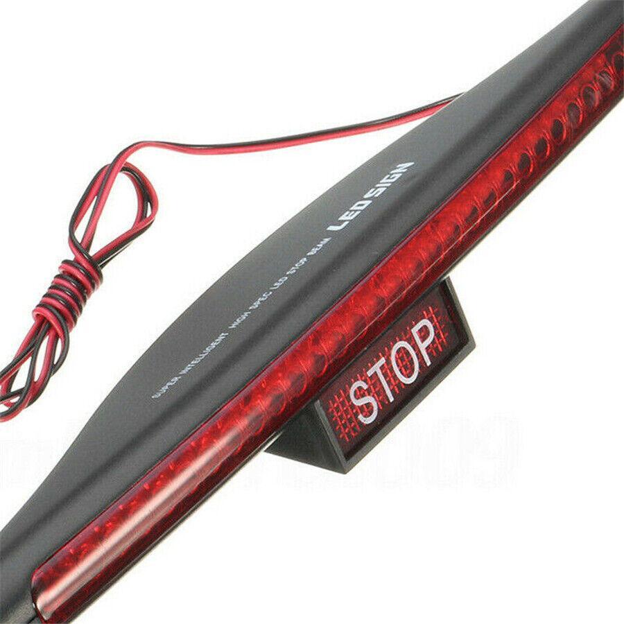 12V Car Modified Rear High-Mount Red 28 LED Third Brake Light Stop ...