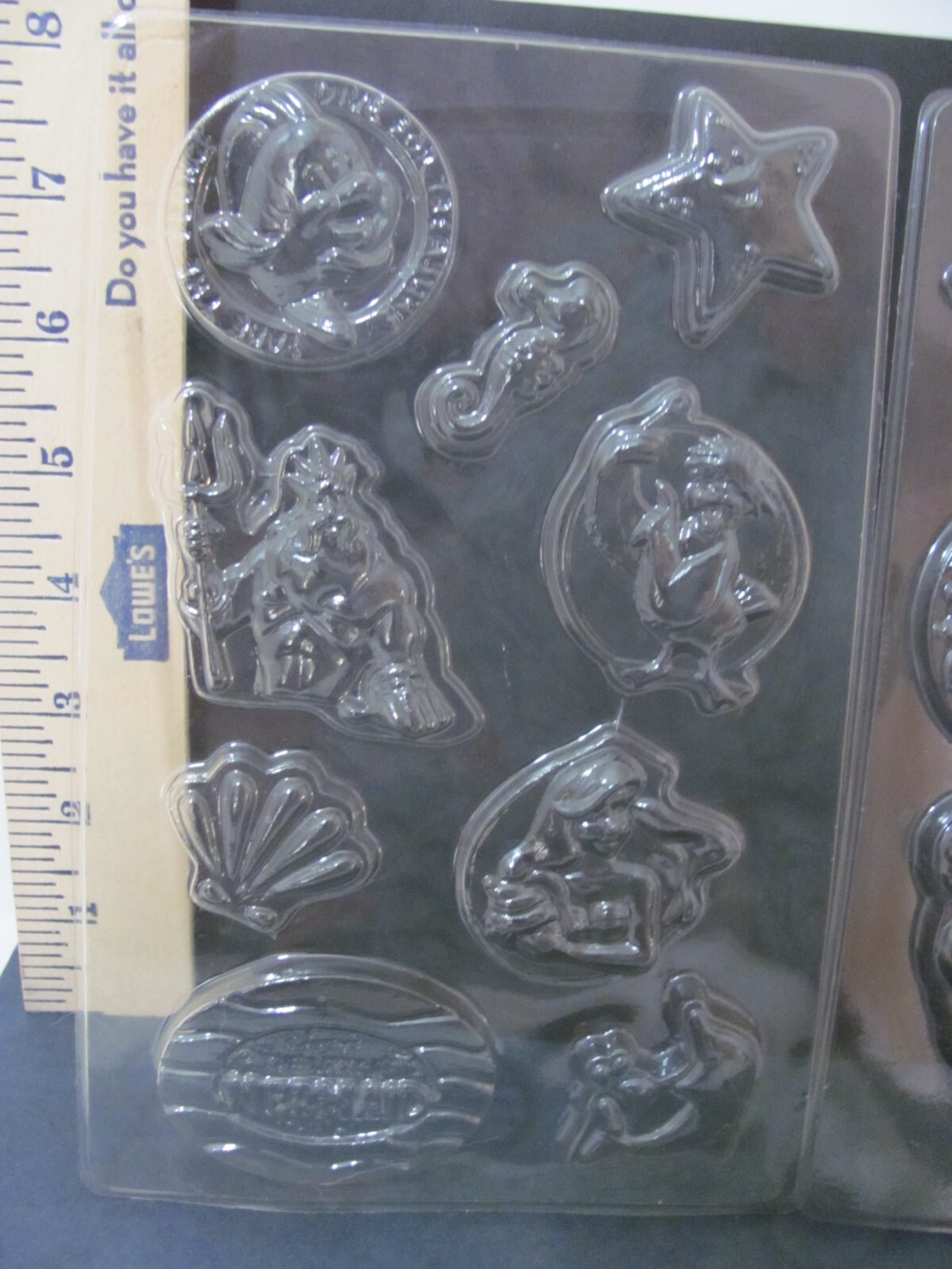 Vintage Candy Mold Chocolate Maker LITTLE MERMAID Sebastian Flounder ...