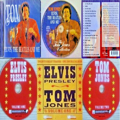 KING ELVIS PRESLEY & SIR TOM JONES + FAB 4 BEATLES RnR BIG 3! 3CD ...