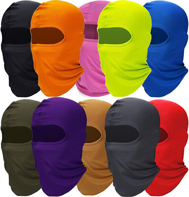 Summer UV Protection Balaclava Face Mask Ski Sun Hood Tactical Masks ...