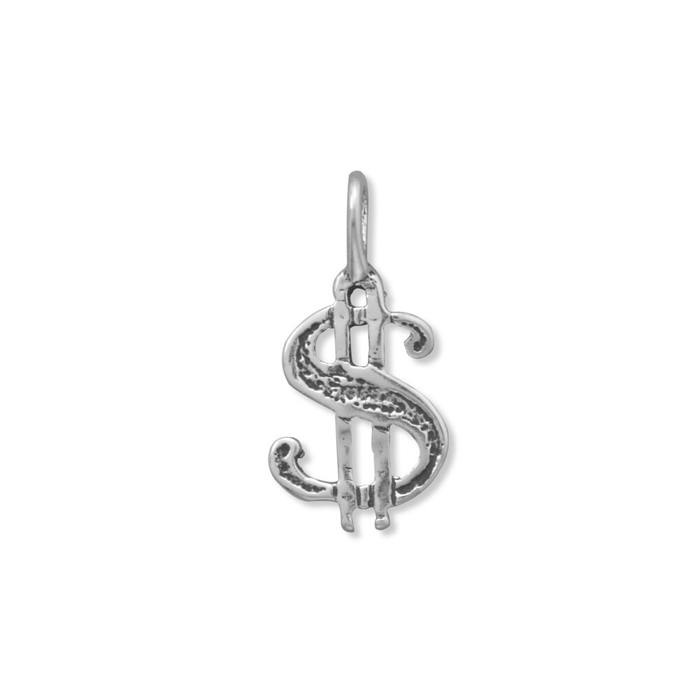 Money Dollar Sign Charm Sterling Silver | eBay
