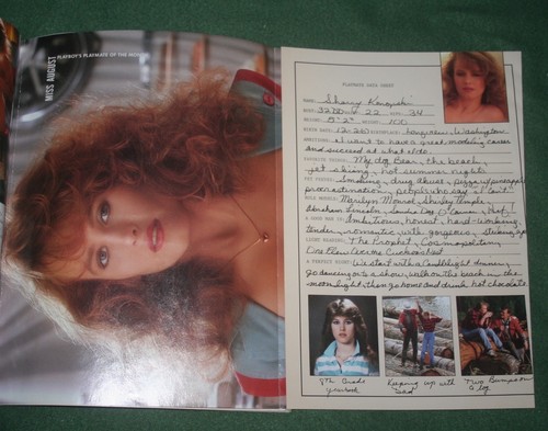 Playboy Aug 1987 POM Sharry Konopski Paulina Ferdinand & Imelda Marcos ...