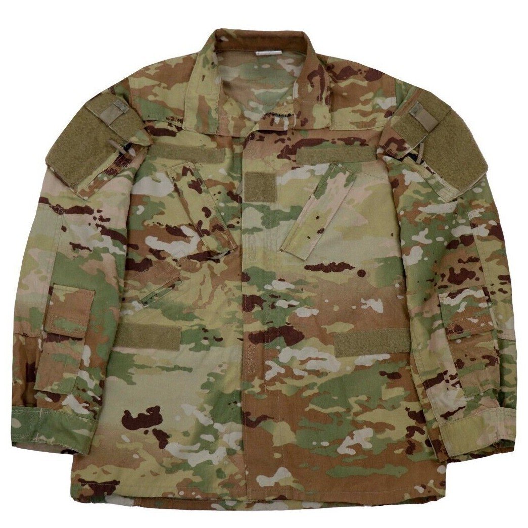 US Army OCP Combat Aircrew Uniform Coat Jacket Top Multicam Woodland ...