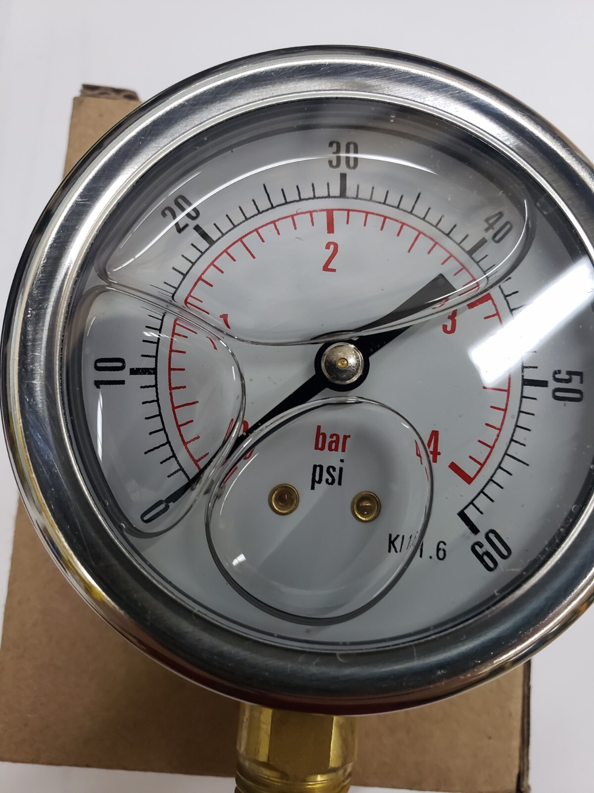 Exmark 142-3437 Plain Gauge Junior Intermediate Stand ON Sprayer ZS5260 ...