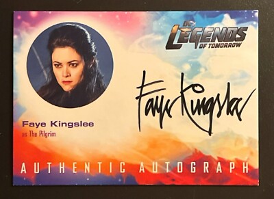 DC Legends of Tomorrow Faye Kingslee As The Pilgrim FK Autograph Card ...