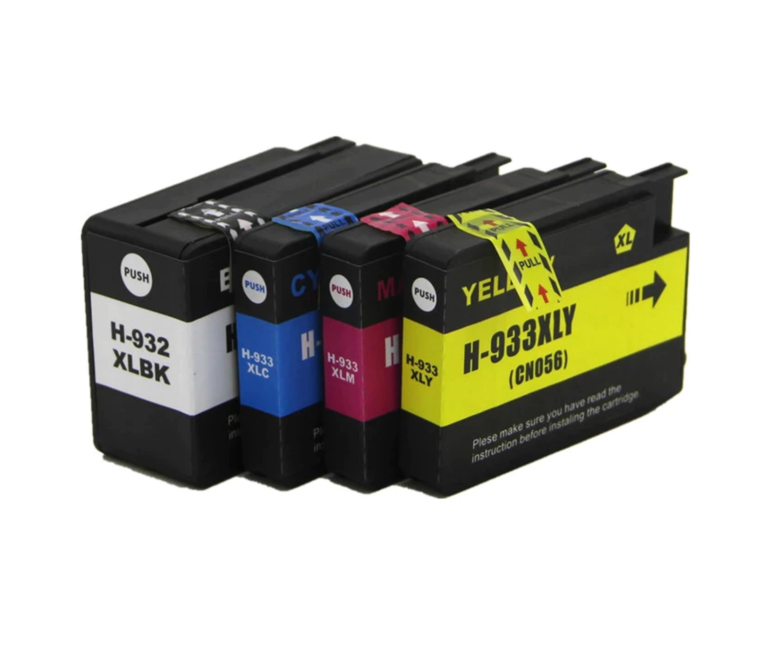 8x comp Ink Cartridge CN053AA CN054AA CN055AA CN056AA For HP 932XL ...