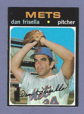 1971 Topps - #104 Dan Frisella - New York Mets - ExMt+ | eBay