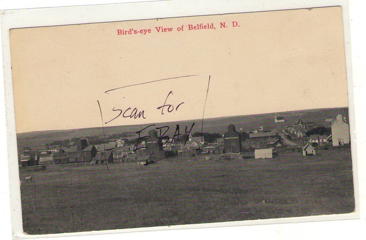 used postcard Belfield North Dakota ND | eBay