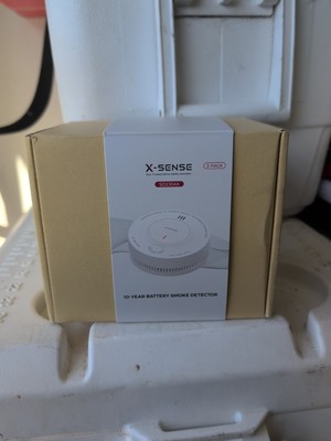 X-Sense Smoke Alarm, 10-Year Battery Fire Alarm Smoke Detector SD2J0AX ...