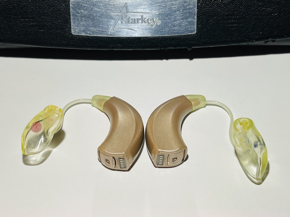 STARKEY Series IQ 11 Hearing Aids BTE Preowned Working Inc (5) New ...
