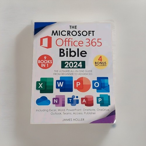 2024 The Microsoft Office 365 Bible 9 Books In 1 The Ultimate All-in ...