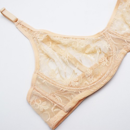 Flat-chest Male Pretender Sissy Bras Unpadded Brassiere transgender Men ...