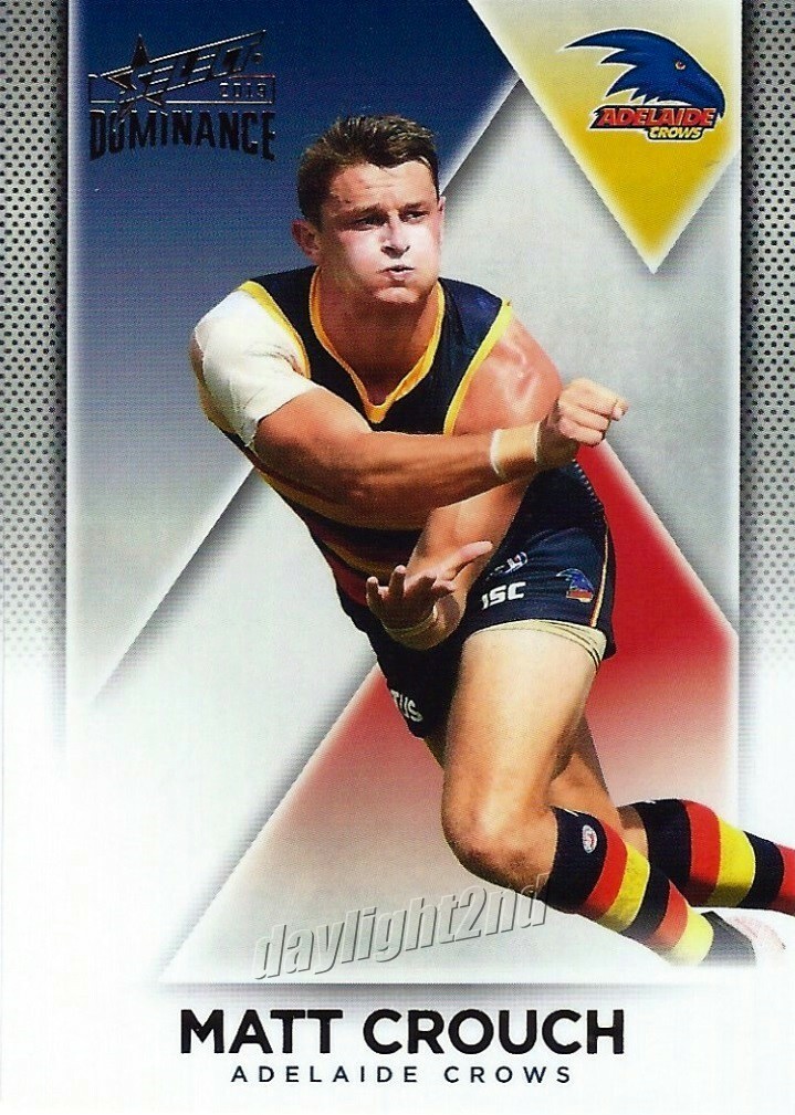 2019 ADELAIDE CROWS AFL Card MATT CROUCH Dominance | eBay