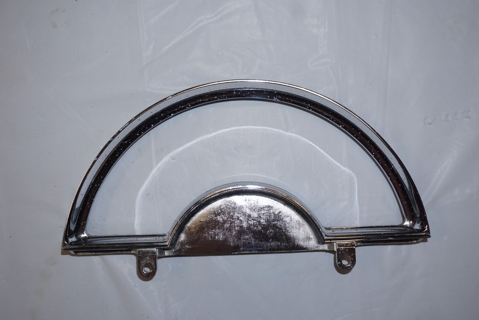 1958-1962 C1 Corvette Speedometer Bezel Chrome Original GM 1585515 | eBay