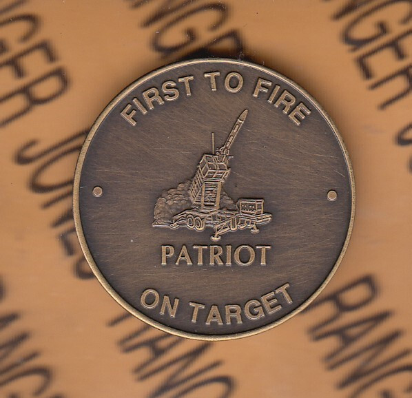 US Army 3rd Bn 6th Air Defense Artillery ADA PATRIOT Challenge Coin | eBay