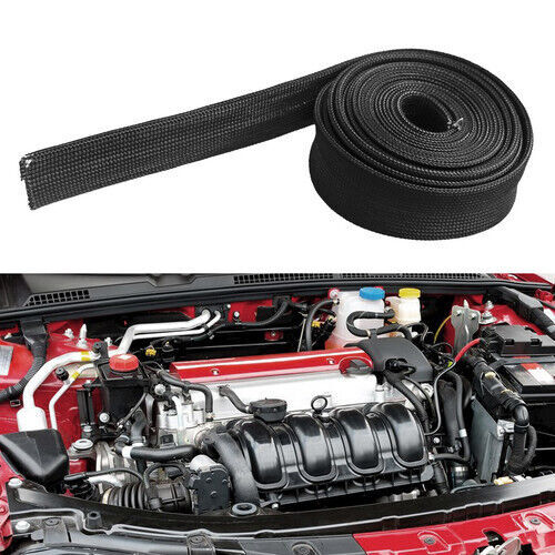 3/5" 1/2" 1" 3/4" Spark Plug Wire Heat Wrap Shield Sleeve Adjustable ...