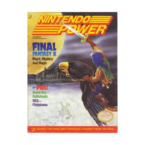 Nintendo Nintendo Power #30 "Final Fantasy II, Battletoads, Flintstones ...
