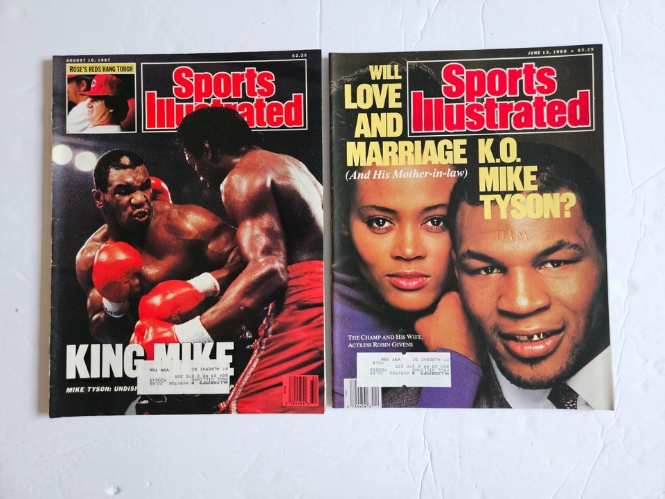 Vintage Sports Illustrated Lot of Ten Boxing Magazines 1987-1991 ...