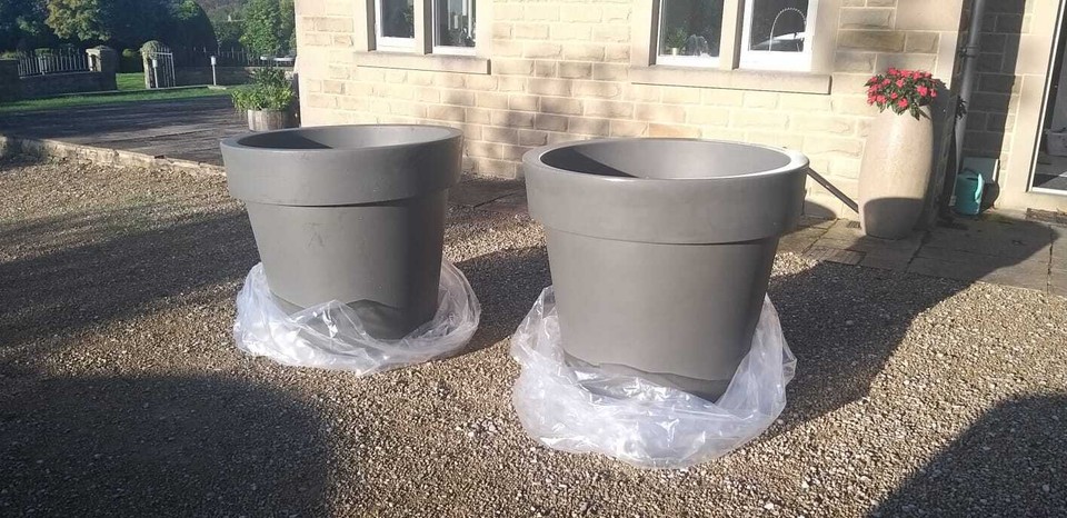 Big Plant Tree Pots Extra Large HUGE Indoor Outdoor Planter Garden ...