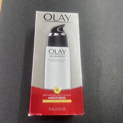 Olay Regenerist UV Defense Regenerating Lotion SPF 15 NEW | eBay