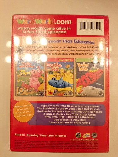 WordWorld: The Race to Mystery Island/Castles in the Sea/Rocket to the ...