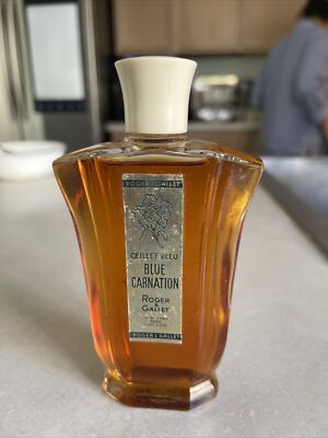 Original 1940s Roger & Gallet OEILLET BLEU 3oz 90ml Blue CARNATION ...