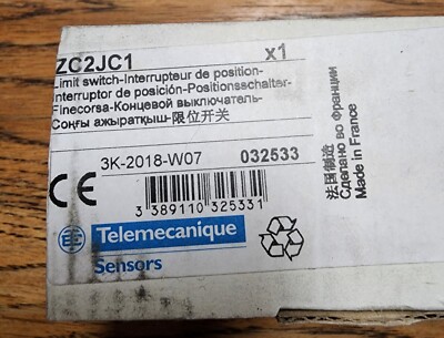 Telemecanique 032533 PN# ZC2JC1 Limit Switch | eBay