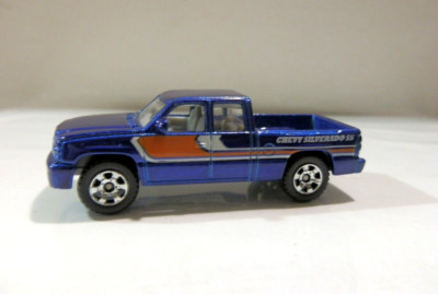 Matchbox 1:76 MB672 Blue Chevy Silverado SS Outdoor Sportsman | eBay