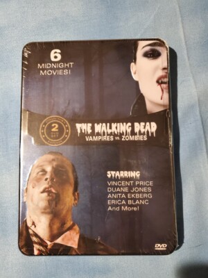 WALKING DEAD Vampires vs Zombies DVD in Collectible TIN 6 Horror NEW | eBay