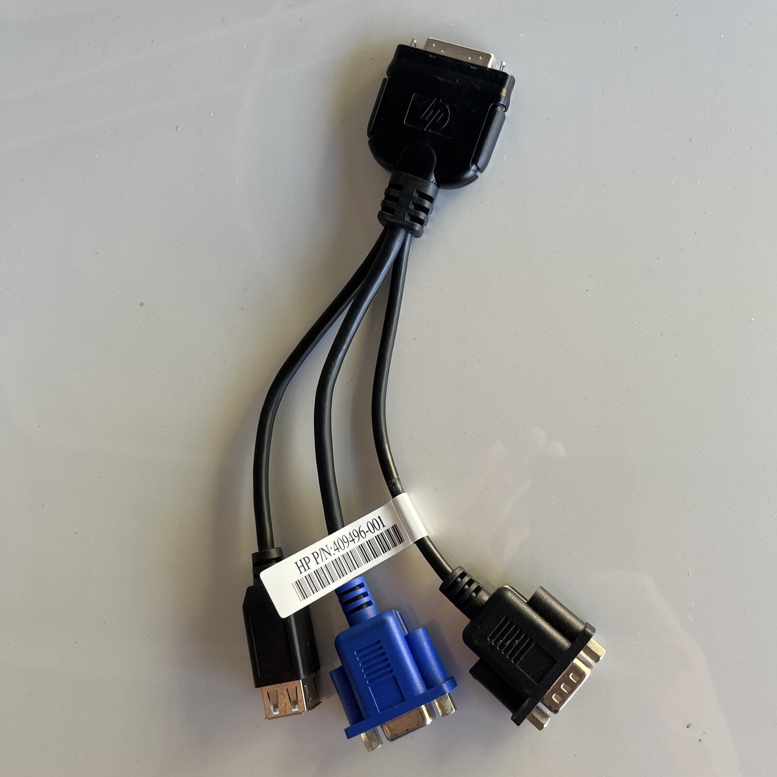 HP 409496-001 KVM Diagnostic Cable Adapter | eBay