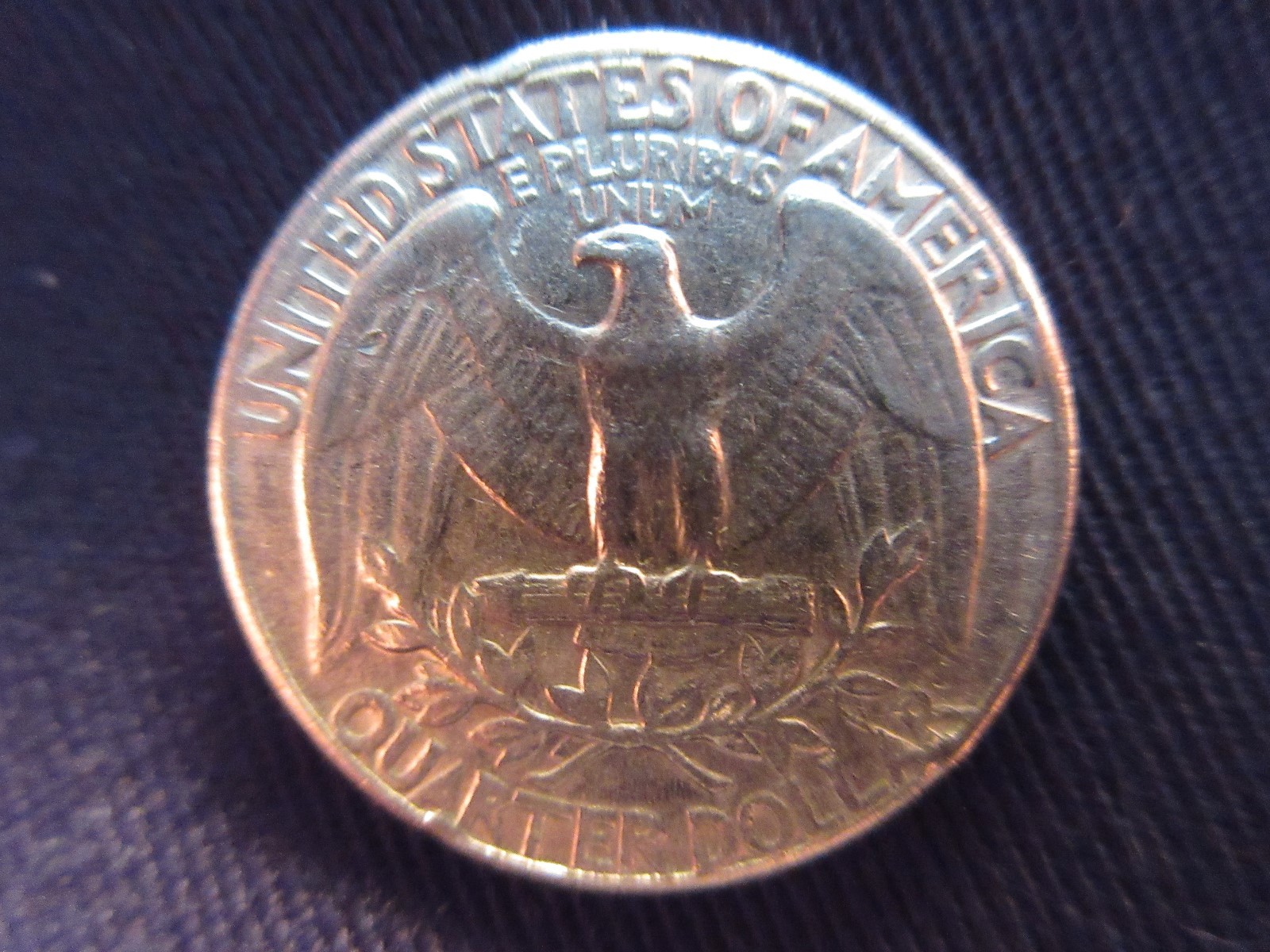 1972 D Washington Quarter with Obverse "Filled In" Mint Mark Error | eBay