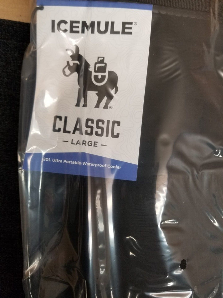 ICE MULE Classic 20L Black Backpack Cooler - 24hr Chill & Waterproof ...