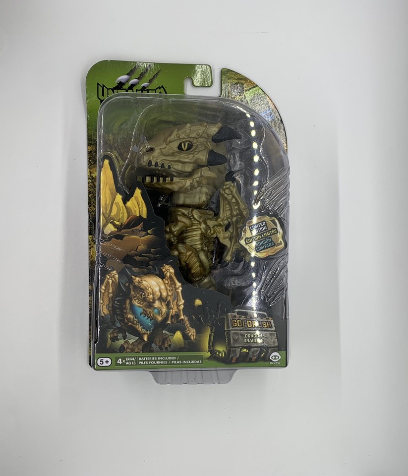 Fingerlings Untamed LIMITED EDITION GOLD RUSH GOLDEN DRAGON Lights ...