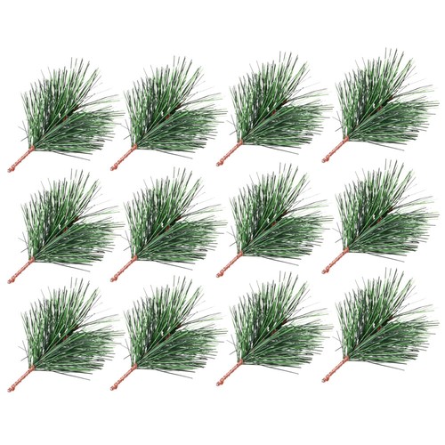 24PCS Artificial Pine Tree Branches Christmas Greenery Christmas ...