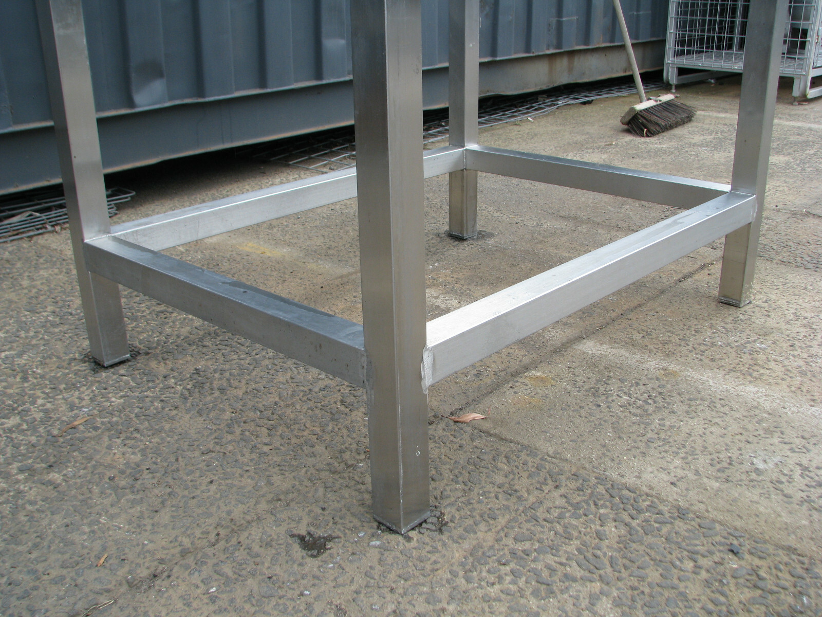 Stainless Steel Table Stand Frame - 1010 x 750mm | eBay Australia