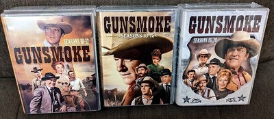 GUNSMOKE: The Complete Season 10 - 20, BRAND NEW 77 Discs in Three DVD ...