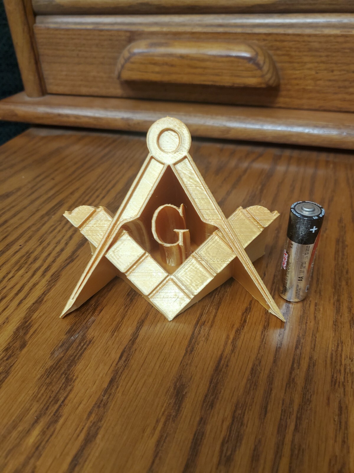 MASONIC square and compasses 3D desk ornament | eBay