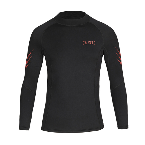 1.5MM Neoprene Diving Suit Men's Split Long Sleeve Top Diving Surfing ...