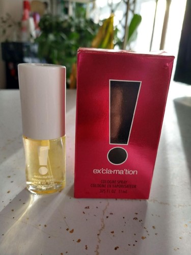 EXCLAMATION Perfume .375 oz Mini Cologne Spray NIB | eBay