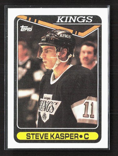 Steve Kasper 1990-91 Topps #153 Los Angeles Kings | eBay