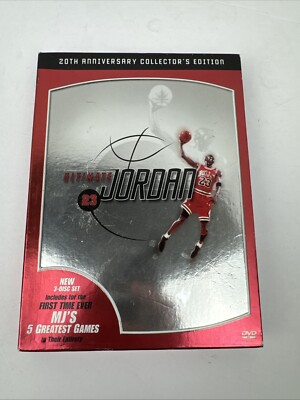 NBA Ultimate Jordan: 20th Anniversary Collectors Edition (DVD, 2004, 3 ...