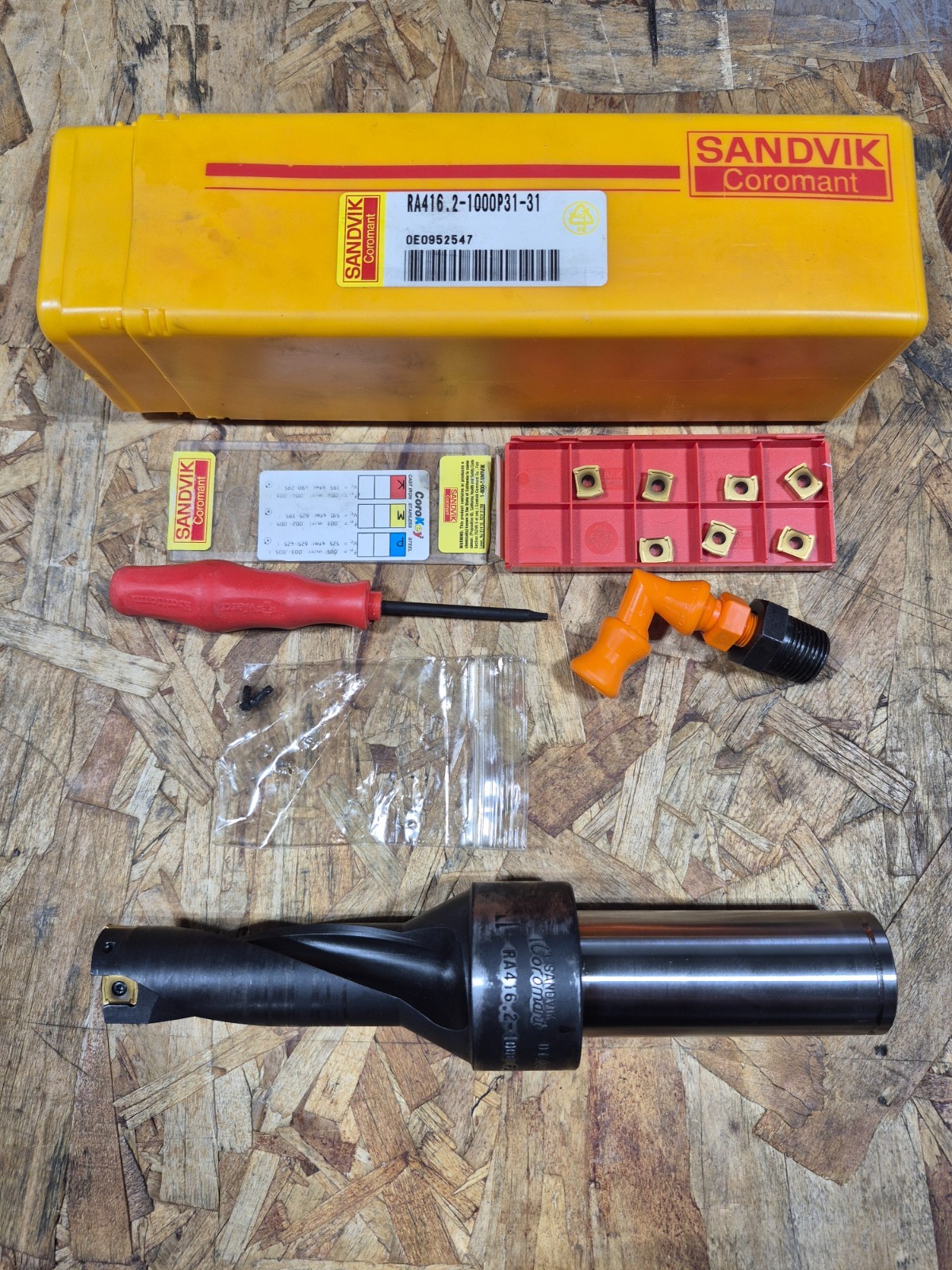 RA416.2 1062P31-31 SANDVIK - 1" Insert Drill - 1 inch - 30mm shank ...