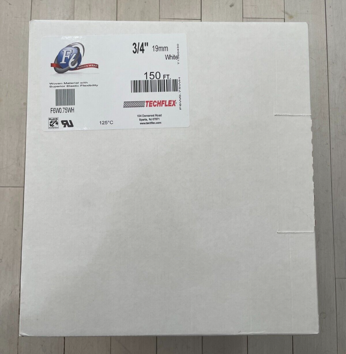 Techflex Wire Loom Custom Wire / Hose Wrap Split F6 Woven 3/4” 150ft ...