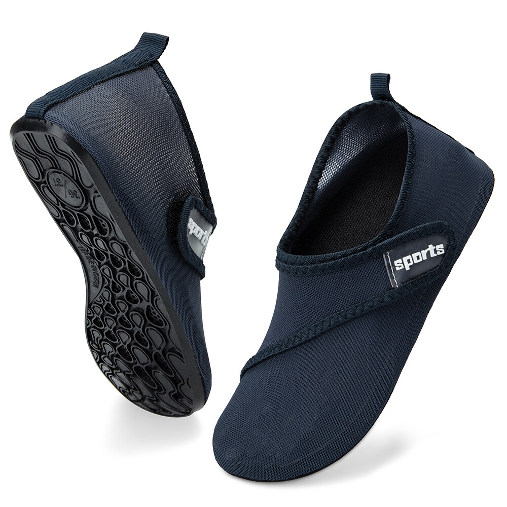 Womens Mens Rubber Water Shoes Barefoot Adjustable Shoes for Beach Swim ...