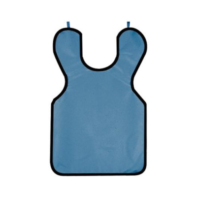 Palmero 20BLUE Cling Shield Patient X-Ray Vinyl Apron Adult Biscayne ...