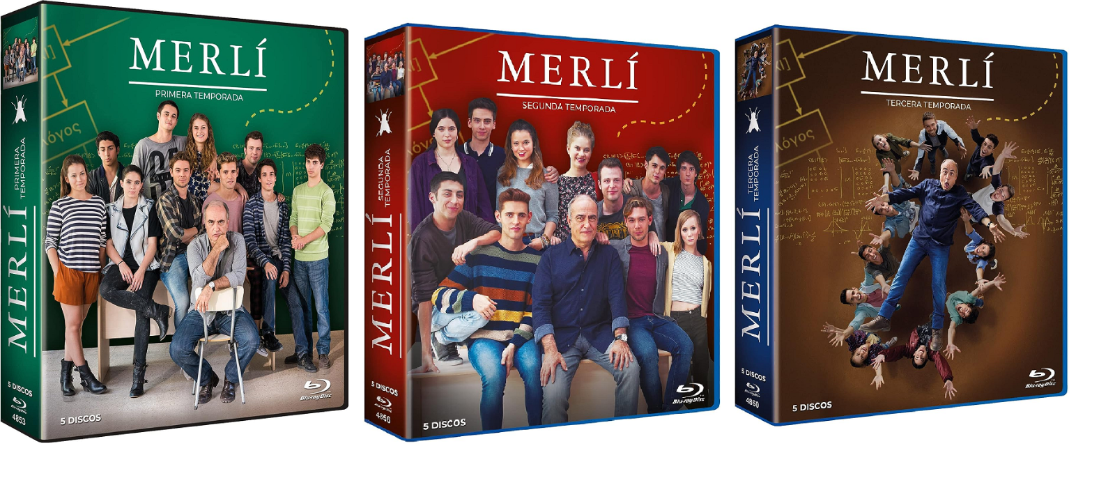 MERLI Complete Series 1-3 Bundle Blu-Ray NEW (Spanish Package/English ...