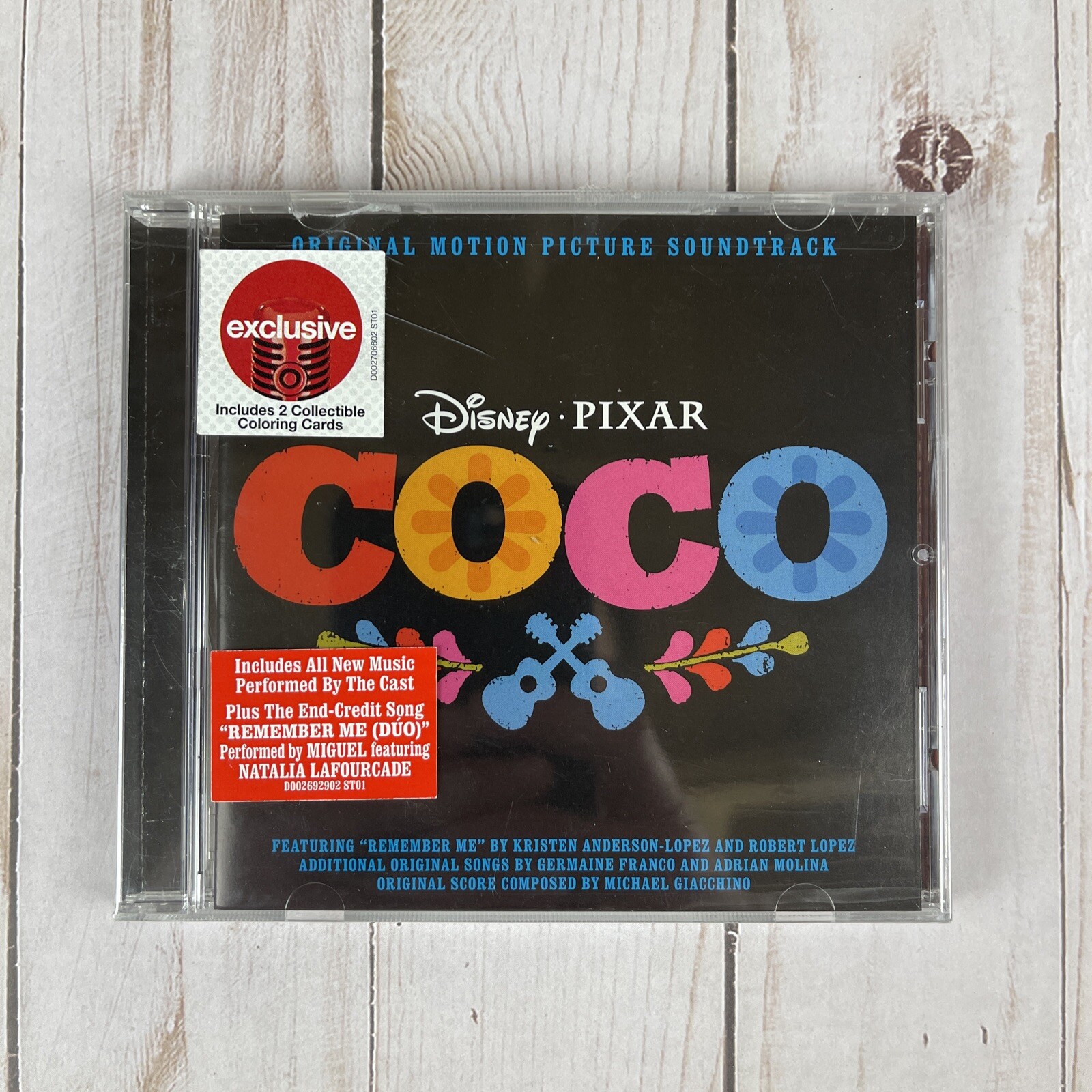 COCO Original Motion Picture Soundtrack CD Target Limited EXCLUSIVE New ...