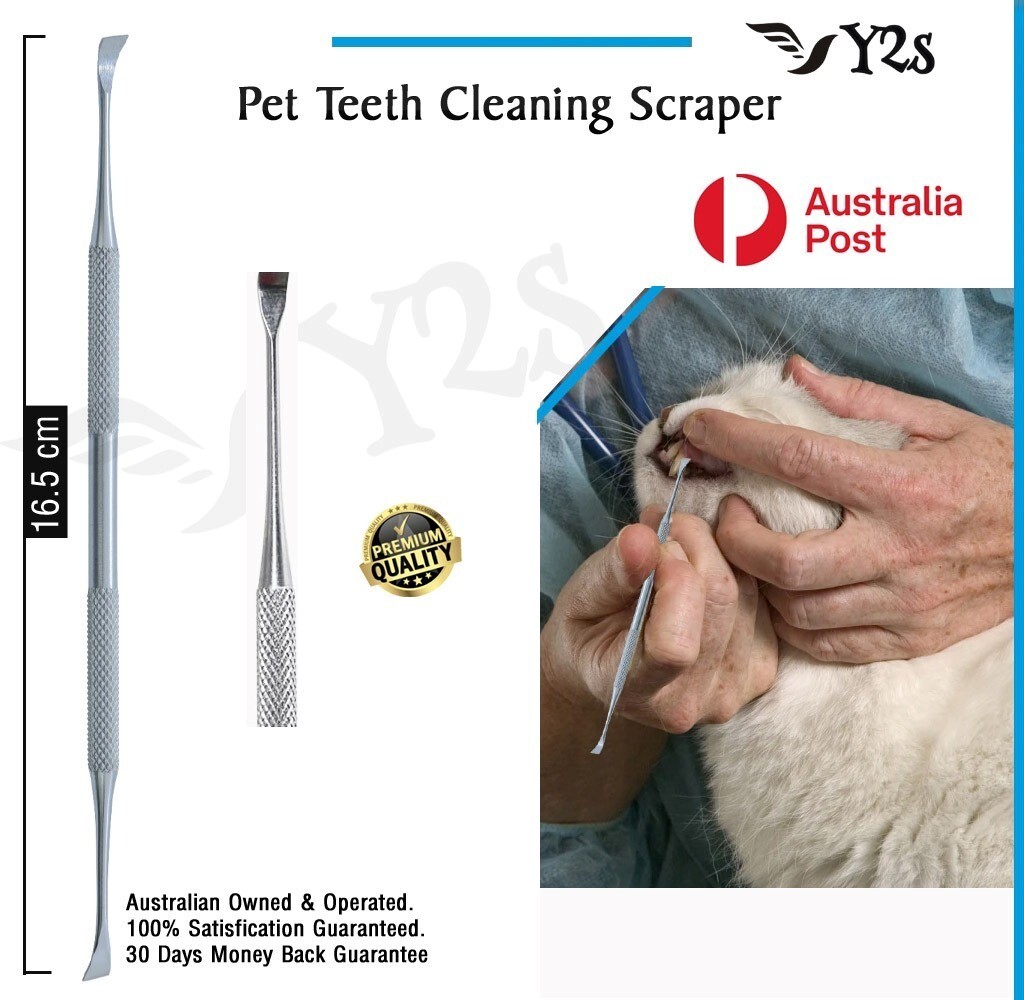 Teeth Cleaning Pet Dental Care Plaque Cleaner Dog Tooth Scaler Scraper ...